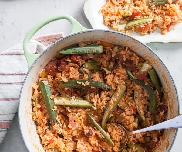 Recipe: John Ondo's Red Rice with Okra – The Local Palate Marketplace℠