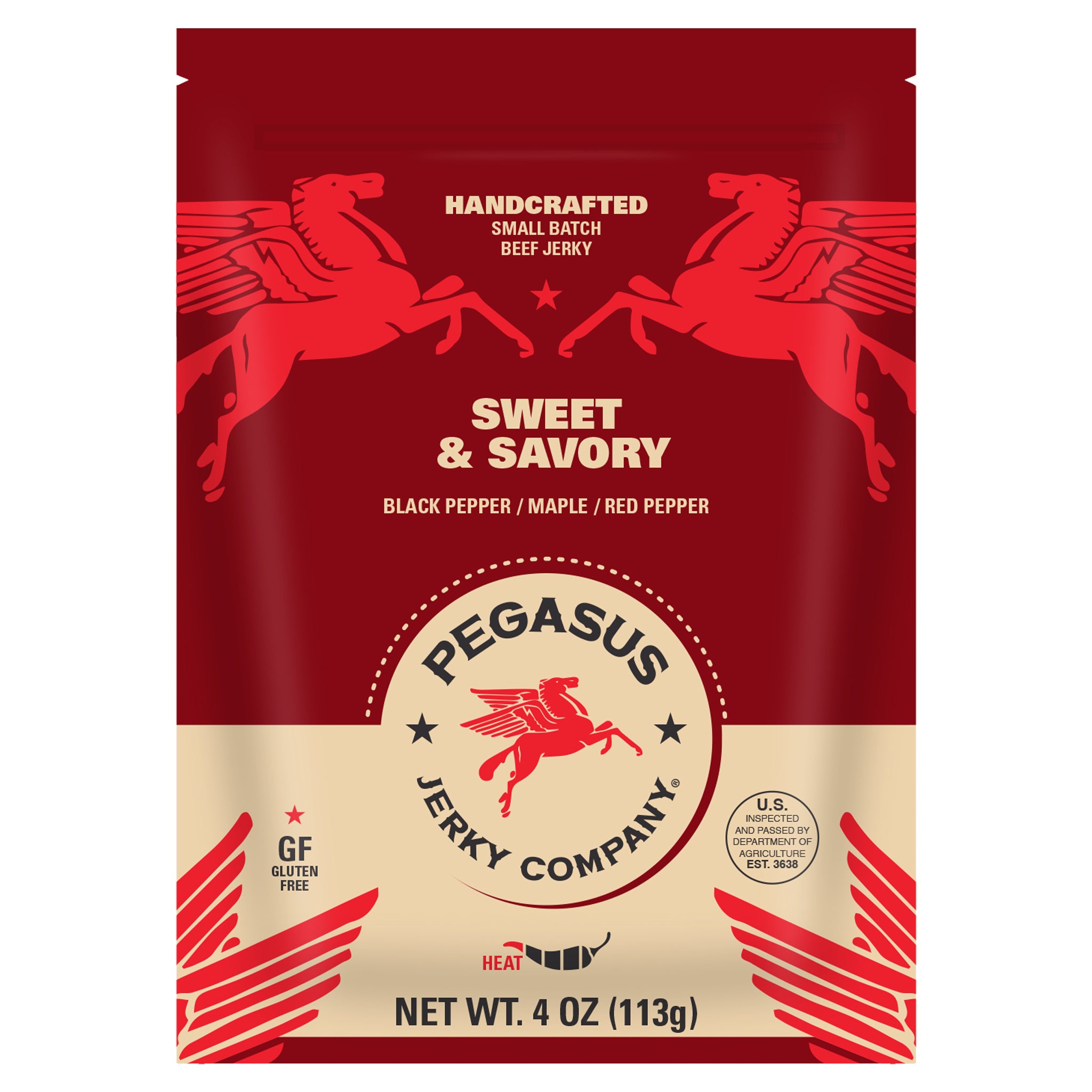 Sweet & Savory Beef Jerky 4oz – The Local Palate Marketplace℠